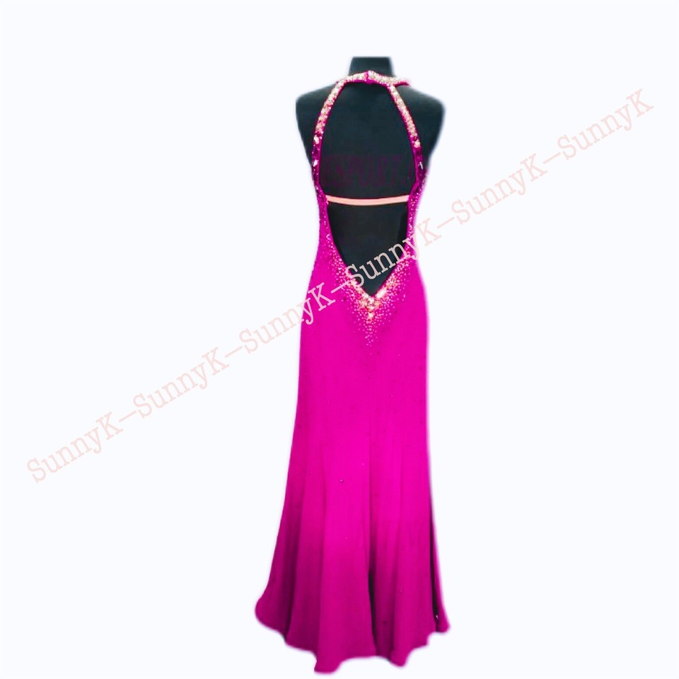 SunnyK Handmade Dance Ballroom Competition smooth Waltz Tango costume ...