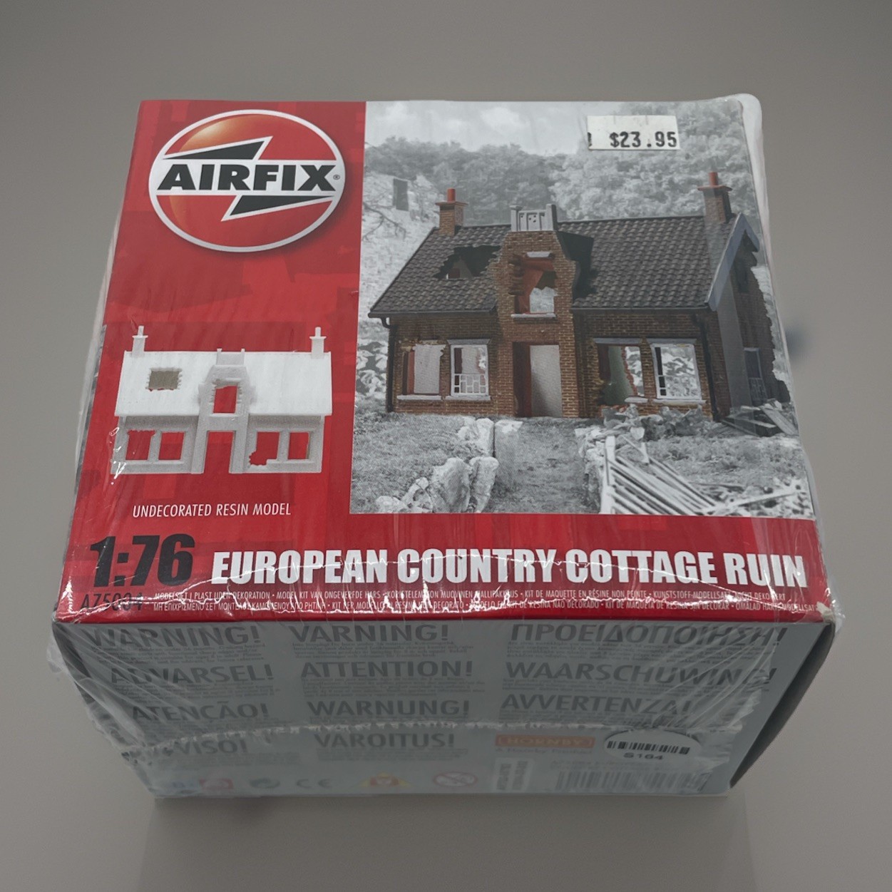 Airfix #75004 1/76 European Country Cottage Ruin Open Box | eBay