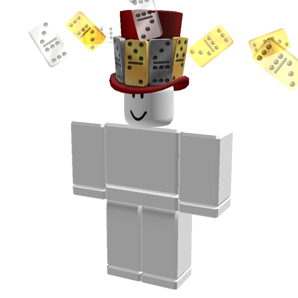 R0BL0X Extra Domino Top Hat w DOMINO EFFECT Code Only DELIVERED Via ...