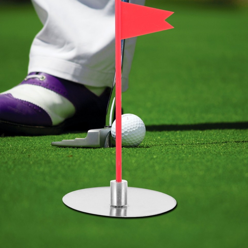 Golf Accessories for Men Golfs Training Putting Cup Hole Pole Flag ...