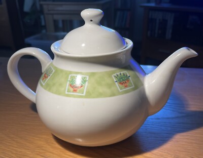 Trade Winds Tableware Large Teapot. Herbs Design 27cm | eBay UK