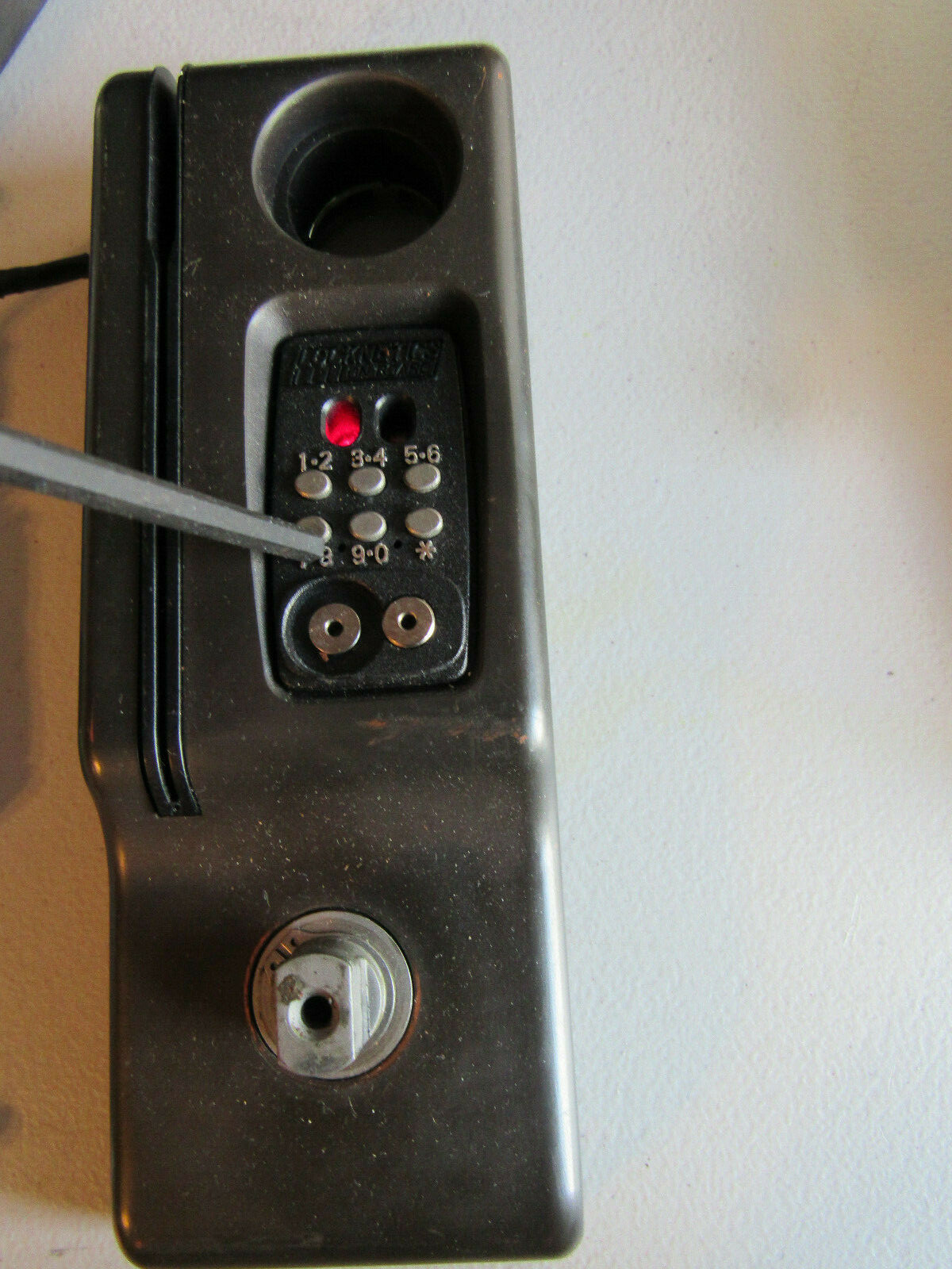 Schlage Locknetics Lock CM 5596 MGK Electronic Key Pad & Reader ...