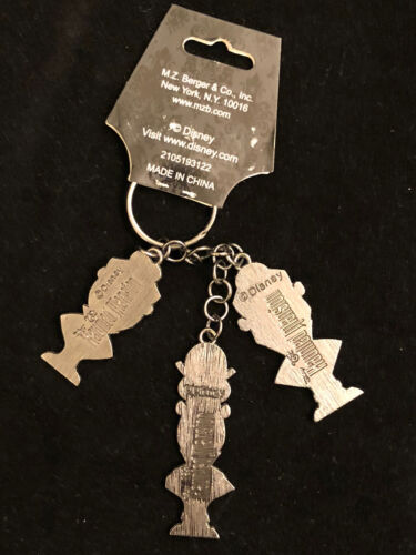 NEW DISNEY HAUNTED MANSION KEY CHAIN - 3 GHOST BUST CHARMS | eBay