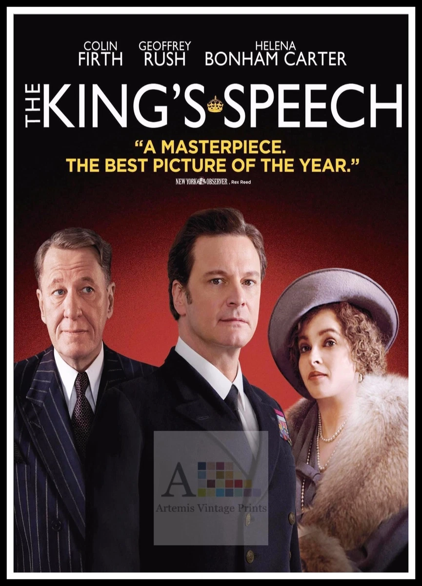 The Kings Speech Poster