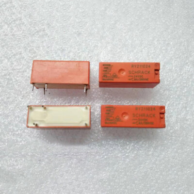 10Pcs Tyco Electronics RY211024 RY210024 Power Relay 8A 24VDC 5 Pins | eBay