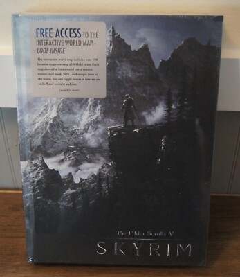 New! The Elder Scrolls V Skyrim Hardcover Collectors Edition Guide (1st ...