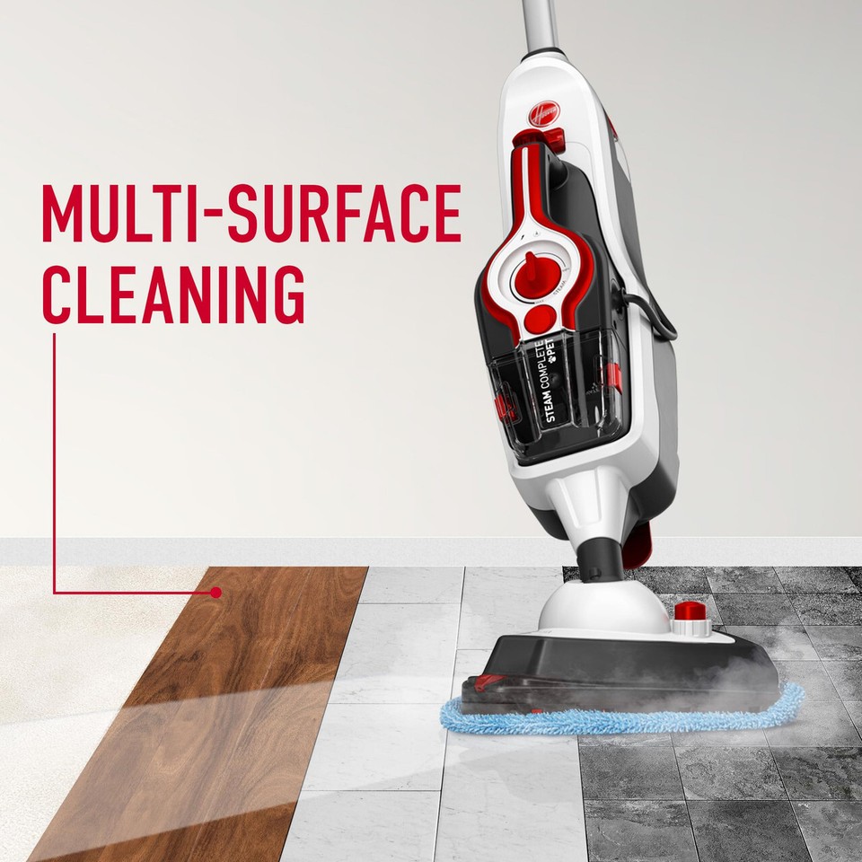Steam Complete Pet Steam Mop, with Multi-Purpose Cleaning Tools, for ...