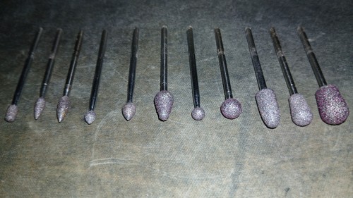 Ruby Carvers lot, Swiss made. Foredom Bits for detailed wood power ...