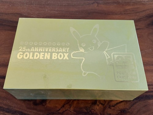 Pokemon Card 25th Anniversary Golden Box Celebration Japan Limited ...
