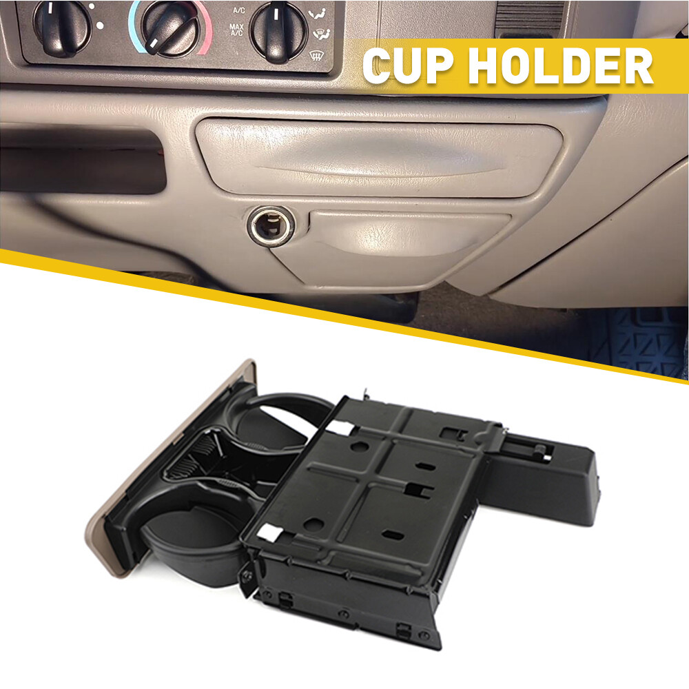 For 1999-2004 Ford F250 F350 Super Duty Dash Pull Out Cup Holde ...