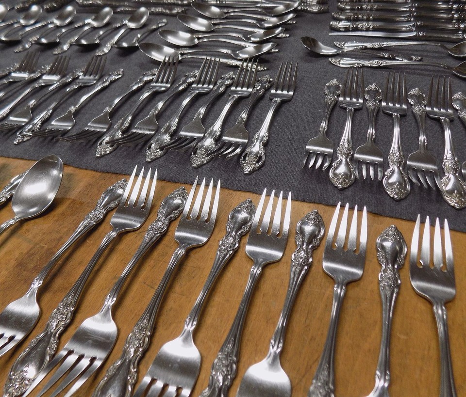Oneida Community Stainless Flatware, 108 Piece Set | eBay