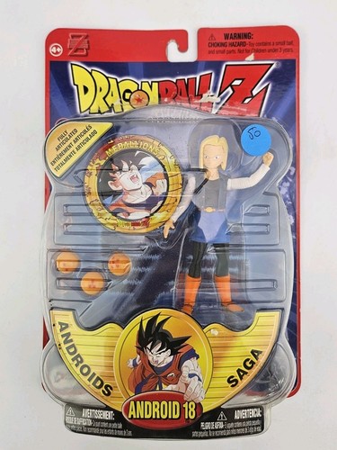 VTG ANDROID 18 Dragonball Z Irwin Toys DBZ Action Figure Androids Saga ...