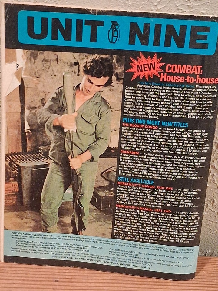 Soldier of Fortune Magazine Sep 79 Hell On Wheels,Uganda, Duel Of ...