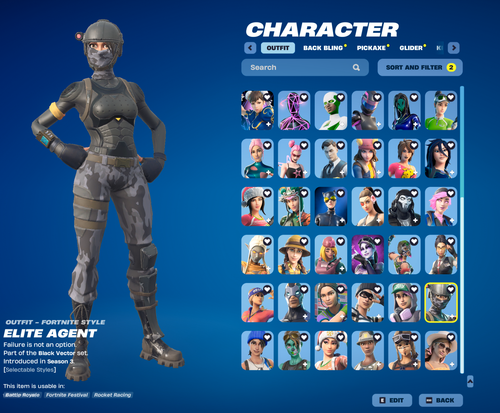 Stacked FN Account | Reaper, Elite Agent, Take the L, Rare Skins + OG ...