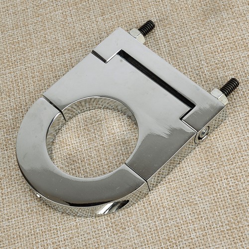 Chrome 2 1/2 inch Steering Column Drop Bracket Fit For 2" Swivel | eBay