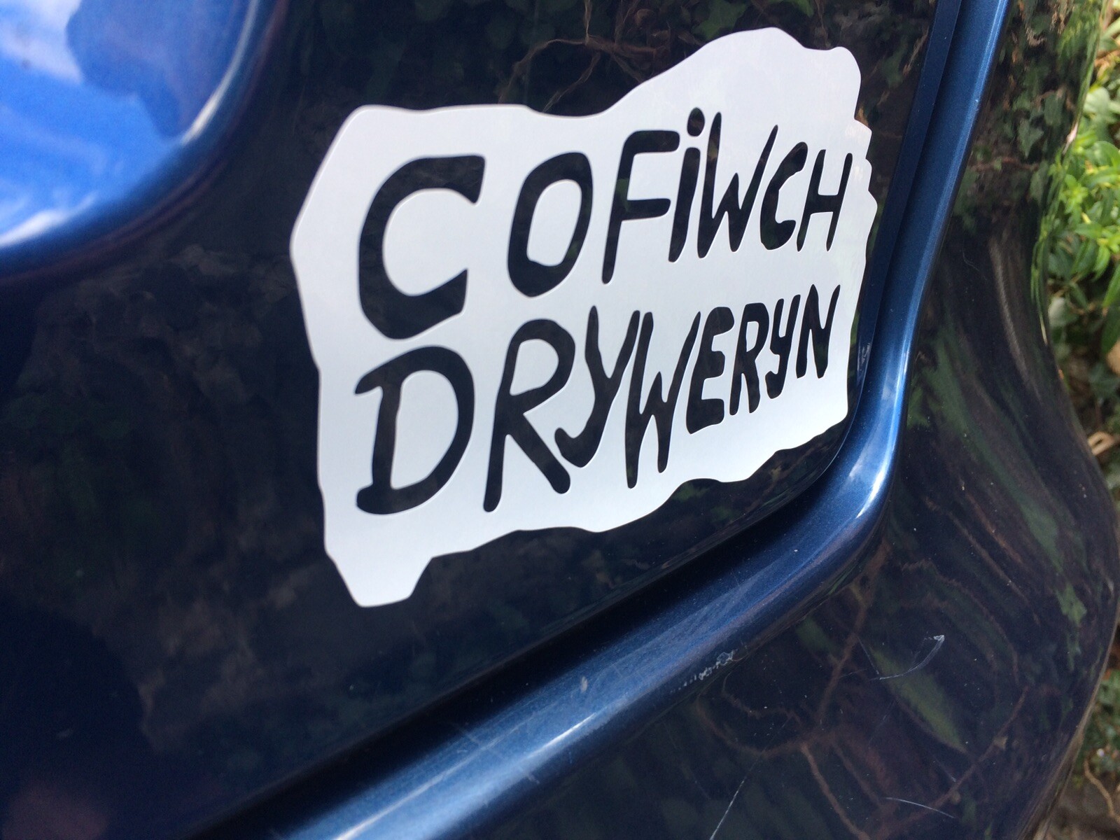 Cofiwch Dryweryn Welsh Cymru Wales Decals Bumper Stickers Car Van Gloss ...