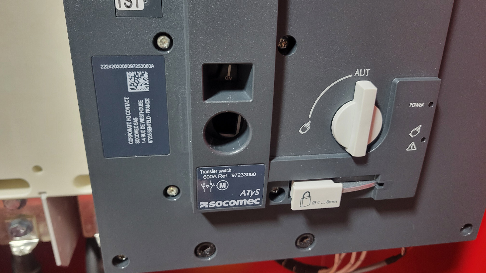 Tornatech Fire Pump Controller Automatic Transfer Switch, 150HP, 208vac ...