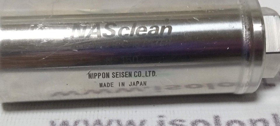 Nippon N-150 NASclean All Metal Gas Filter N150 Nippon Seisen Co.Ltd | eBay