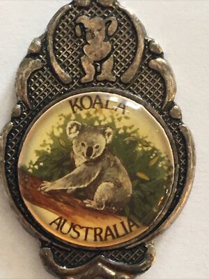 Vintage Souvenir Spoon Collectible Koala Australia | eBay