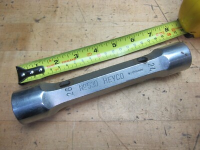 HEYCO 530 heavy duty metric 6 pt hollow dual end plumber socket 24mm ...