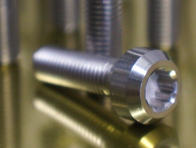 ZAKGEAR Polished Quality Titanium Split Rim BBS Wheel Bolts M7x24mm ...