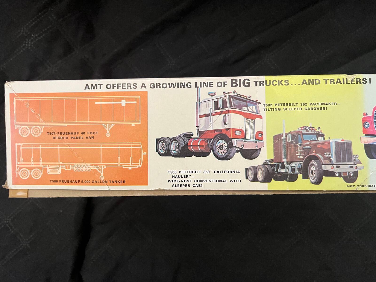Vintage AMT Chevy Titan 90 Original Issue 1/25 Scale plastic model kit ...