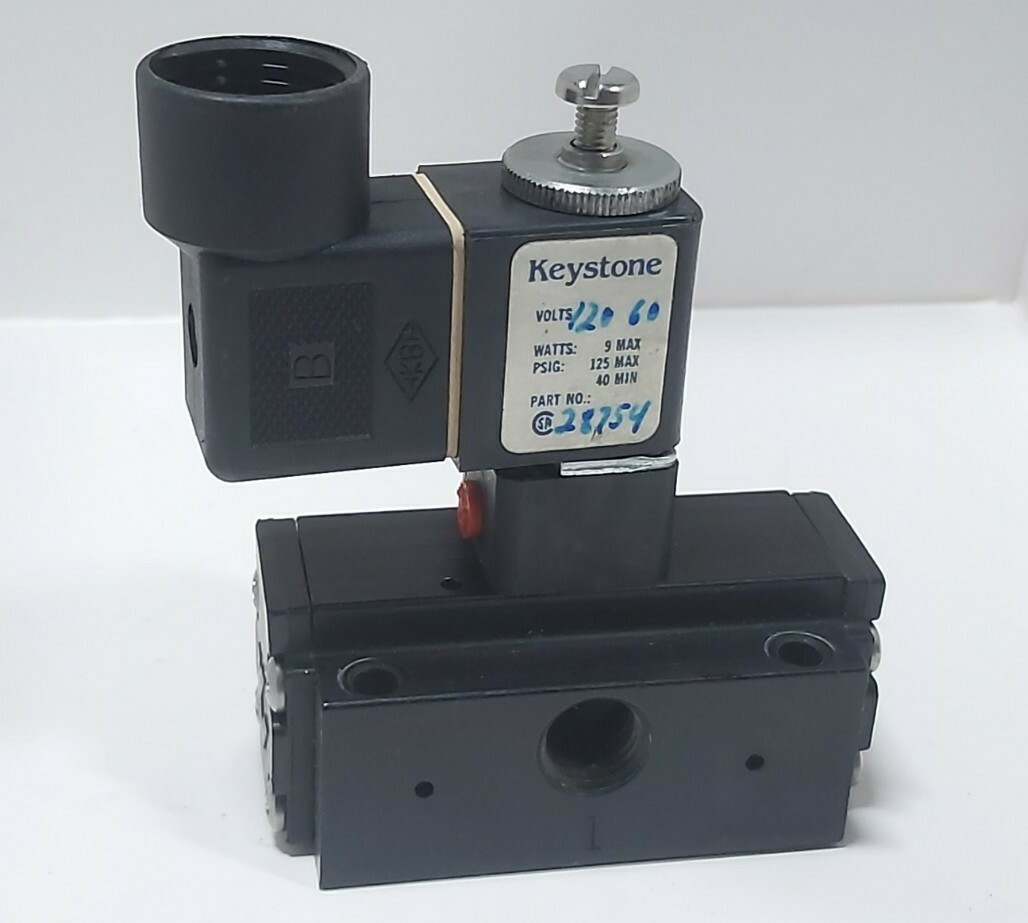 Keystone 28754 9W 125PSIG 120V Solenoid Valve | eBay