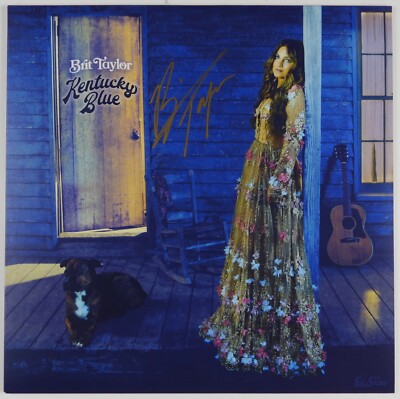 Brit Taylor JSA Signed Autograph Album Record Kentucky Blue Country | eBay