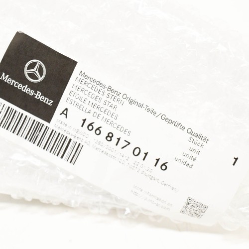 NEW MERCEDES-BENZ GL-CLASS X166 BOOTLID BADGE A1668170116 13-18 ...