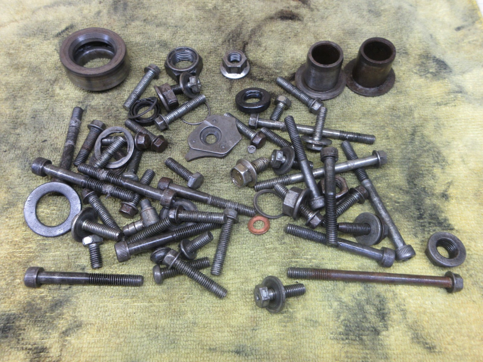 1993 Yamaha YZ250 Engine motor hardware parts lot 93 YZ 250 | eBay