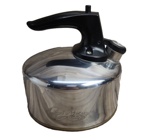 Vintage Revere Ware Tea Kettle Copper Bottom Small 1qt CU09a Pre Owned ...