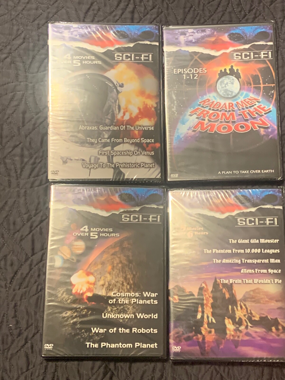 Sci-Fi Classics (DVD, 2003, 4-Disc Set) for sale online | eBay