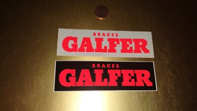 X2 VINTAGE GALFER Sticker Decal ORIGINAL old stock | eBay