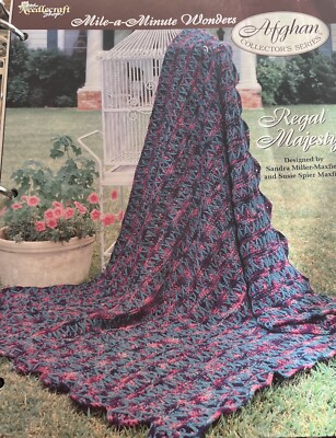 CROCHET Afghan Collector’s Series ~ “Regal Majesty Afghan” ~ PATTERN ...