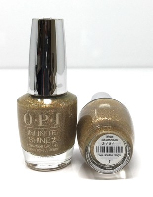 OPI Terribly Nice - Holiday 2023 - Infinite Shine - Five Golden Rules | eBay
