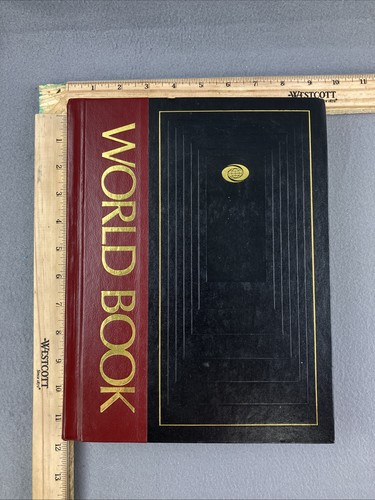 World Book Dictionary Set A- Z Vintage 1989 Thorndike Barnhart Black ...