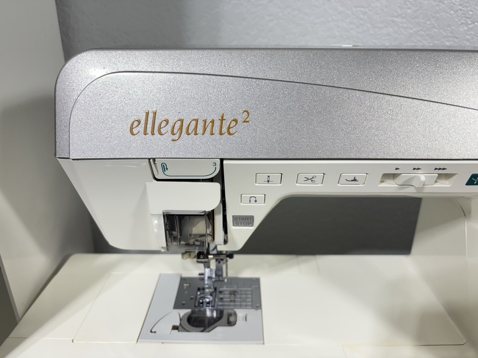 Baby Lock Ellegante 2 Embroidery Sewing Machine READ NO PEDAL | eBay