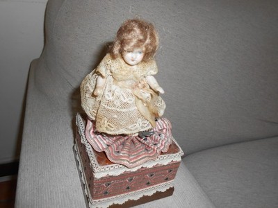 Antique Automaton Automatic Wind-Up Doll RARE | eBay