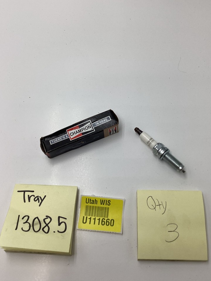 QTY 3 Champion Iridium Spark Plug RER8ZWYCB4, 12V, 12mm Thread Size | eBay