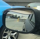 2pcs Universal Car Rear View Side Mirror Rain Shield Sun Visor Shade ...