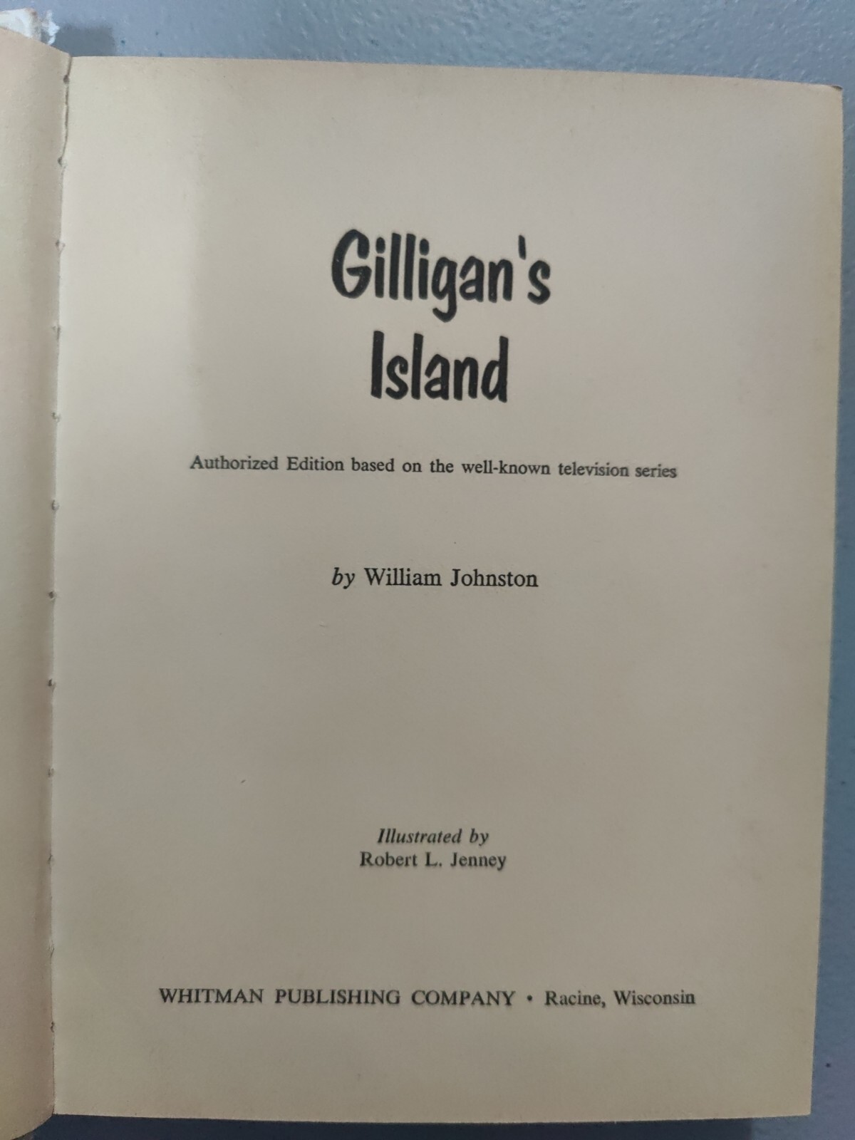 Gilligan's Island Authorized Edition First Edition 1966 Whitman ...