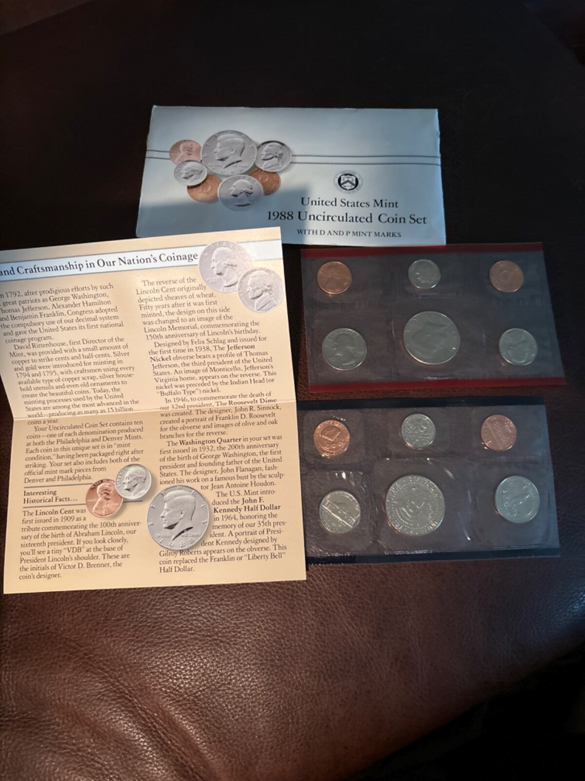 U.S. Mint Sets - Uncirculated Coins - 7 sets | eBay