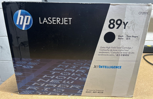 HP 89Y CF289Y Extra High Yield Black Original LaserJet Toner Cartridge ...