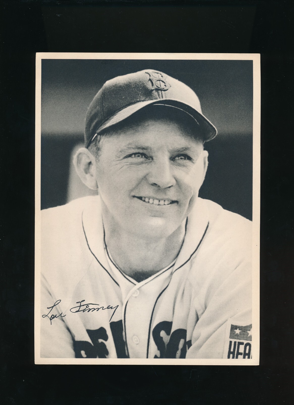 1943 Red Sox Team Photographs Picture Pack card Lou Finney EX very ...