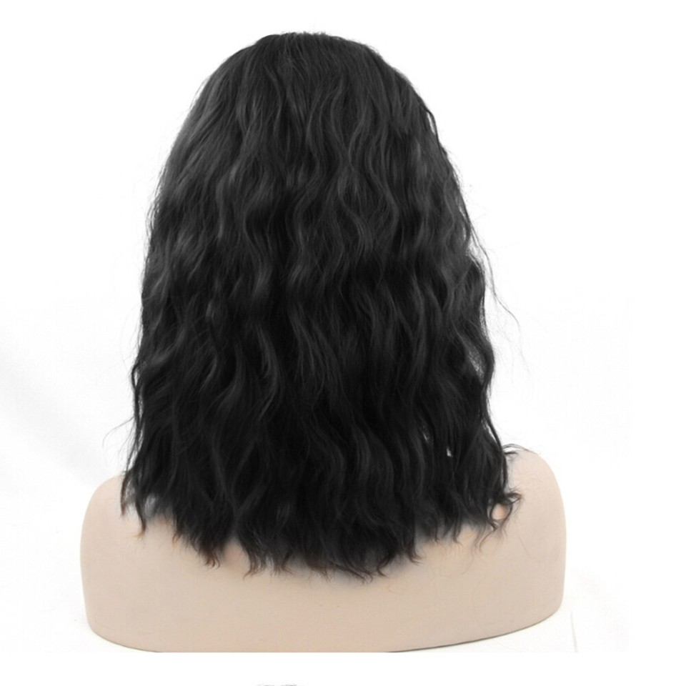 Severus Snape Wig Synthetic Medium Black Wigs Cosplay Washable Reusable ...