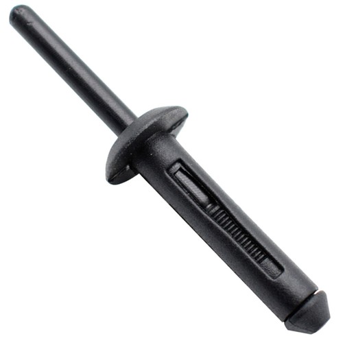 100x Plastic Pom Pop Rivets Set Assortment Pop Poly Bevel Round Head ...