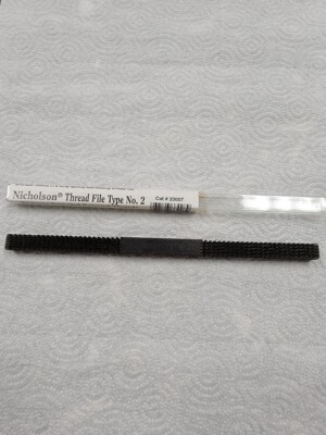 NICHOLSON THREAD FILE TYPE NO. 2 CAT #33007 | eBay