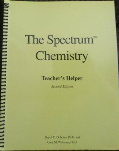 The Spectrum Chemistry Teachers Helper - Spiral-bound - GOOD | eBay