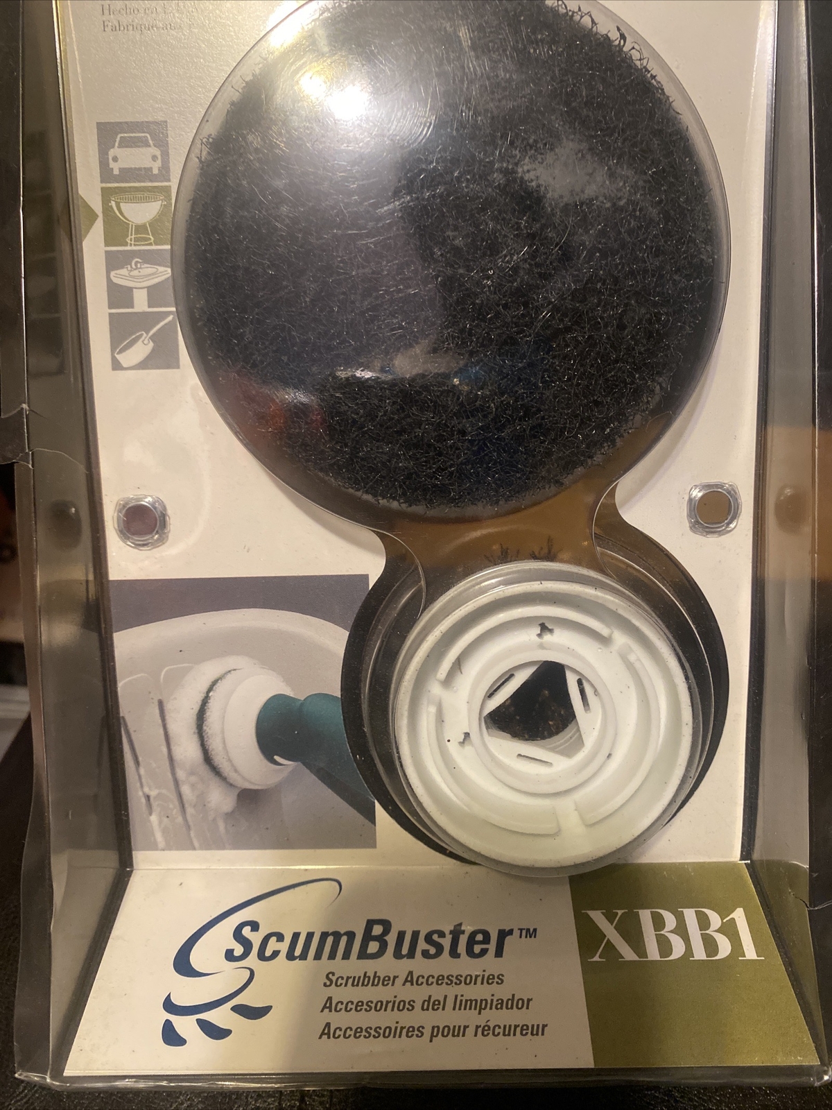 Black and Decker Scumbuster Accessories XBB1 Wire Bristle Brush Scrub ...