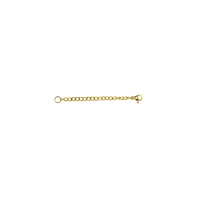 Gold Flash Stainless Steel Chain Link Extender for Necklace Bracelet ...